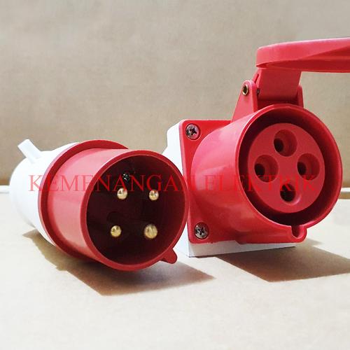 Jual FORT SURFACE SOCKET MOUNTING + PLUG 4 PIN 3 PHASE 32A SET ...