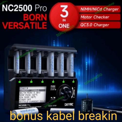 Jual SKYRC NC2500 PRO battery charger discharger breakin dinamo tamiya ...
