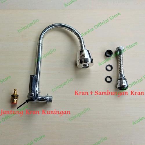 Jual Kran Cuci Piring/Kran BCP Flexible Engkol 6027 - Tipe A - Kota ...
