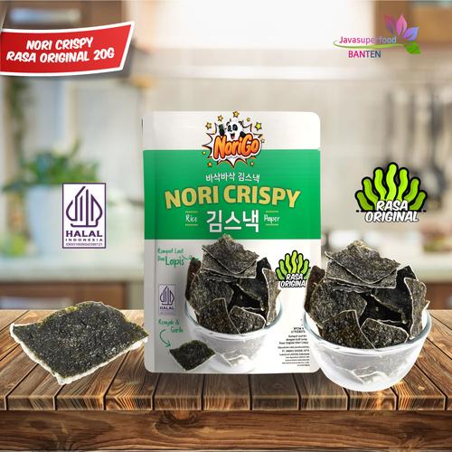 Jual Norigo Crispy Seaweed Snack Rumput Laut Halal 20g - Original ...