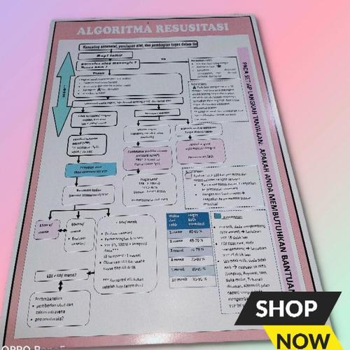 Jual Poster Algoritma Resusitasi New 2022 - Jakarta Timur - ronin_kidul ...