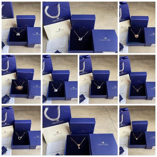 Jual KALUNG SWAROV - SW4R0VSK1 NECKLACE FULL SET SWAN ICONIC KOREA ...