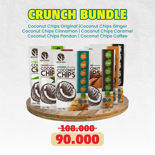 Jual Crunch Bundle Special Mix - Nucifera Coconut Chips All Varian - Kab. Banyumas - nucifera-id ...