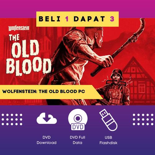Jual WOLFENSTEIN: THE OLD BLOOD PC | Game PC Original - DVD-DL 37GB ...