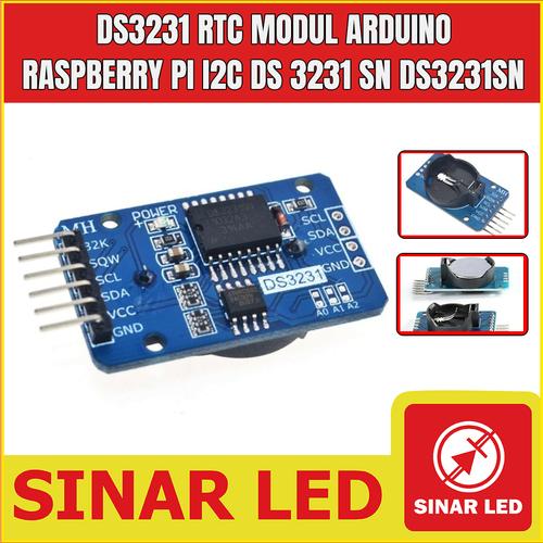 Jual DS3231 i2C RTC Module for Arduino REAL TIME CLOCK IIC Module ...