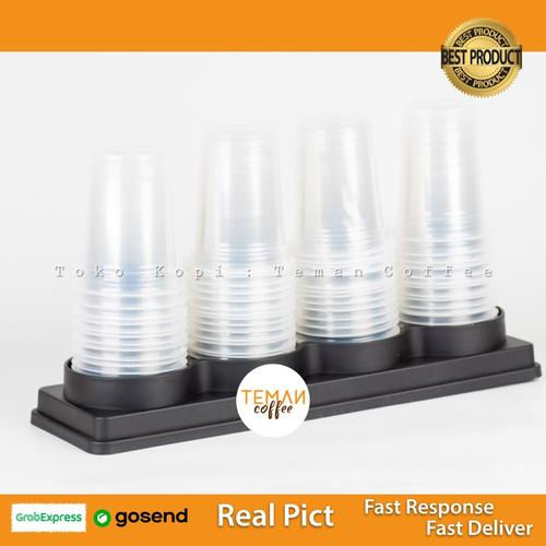 Jual Plastik Cup Holder isi 4 Slot - Jakarta Timur - Teman Coffee ...