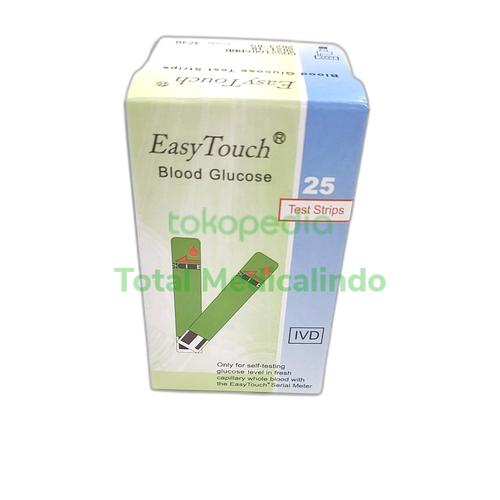 Jual Easytouch Strip Glucose / Strip Gula Darah 25's - Kota Makassar ...