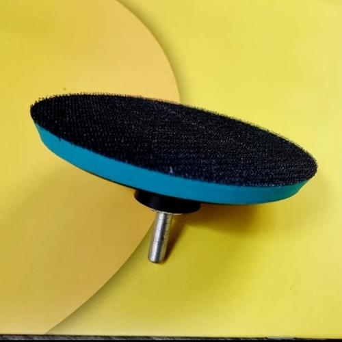 Jual TATAKAN AMPLAS VELCRO 5 INCH M10 TANGKAI BACKING PAD GERINDA BOR ...