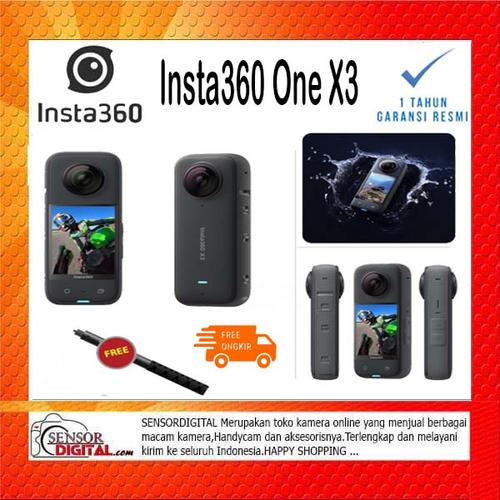 Jual Insta 360 One X3 - 360 Action Camera - GARANSI RESMI - Jakarta ...
