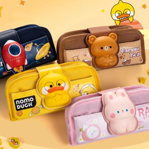 Jual Tempat Kotak Pensil Anak Karakter Lucu unik squishy 3D Waterproof ...