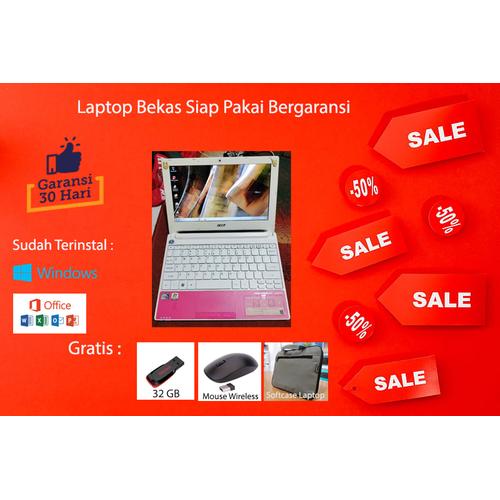 Jual Laptop Notebook Netbook Acer Aspire One Murah Bergaransi Siap ...
