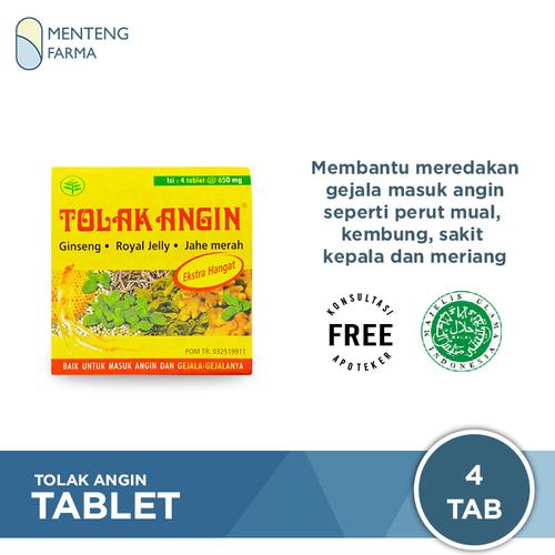 Jual Tolak Angin Tablet Extra Hangat - Obat Gejala Masuk Angin ...