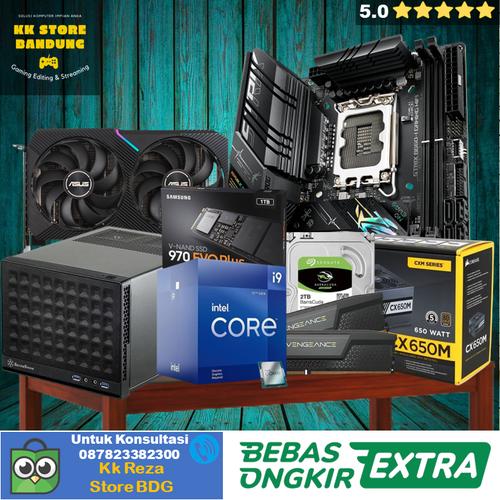 Jual PC MINI ITX INTEL CORE i9 12900F |RAM 64GB |VGA 12GB PC GAMING ...