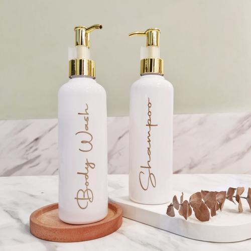 Jual LUXE PREMIUM Botol 250 Ml PUTIH Aesthetic Bottle Estetik Botol ...