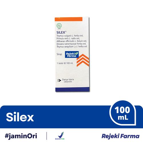 Jual SILEX Sirup 100 ml - Obat batuk Berdahak / Pilek 100ml Darya-Varia ...