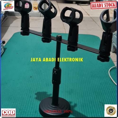 Jual G549 ORIGINAL TIANG STAND MIC HOLDER CABANG 4 IN 1 MICROPHONE ...