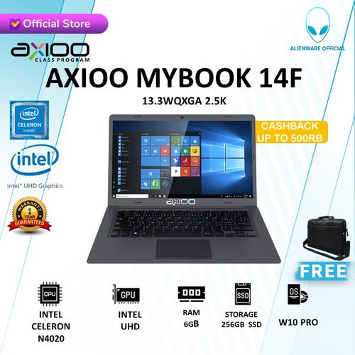 Promo AXIOO MYBOOK 14F N4020 6GB 256SSD W10PRO 13.3WQXGA 2.5K - UNIT ...