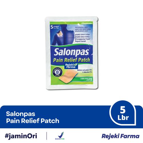 Jual Salonpas Pain Relief Patch 5 Lembar ( 7cm X 10cm ) Koyo Besar ...