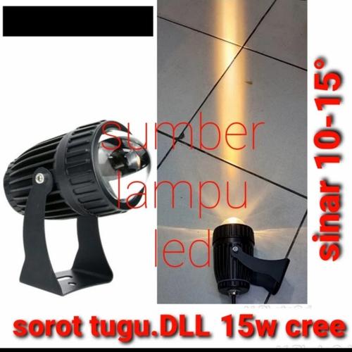 Jual lampu tembak tiang tower tugu 15watt 15 w sorot gedung pohon logo 15w - Kuning - Jakarta ...