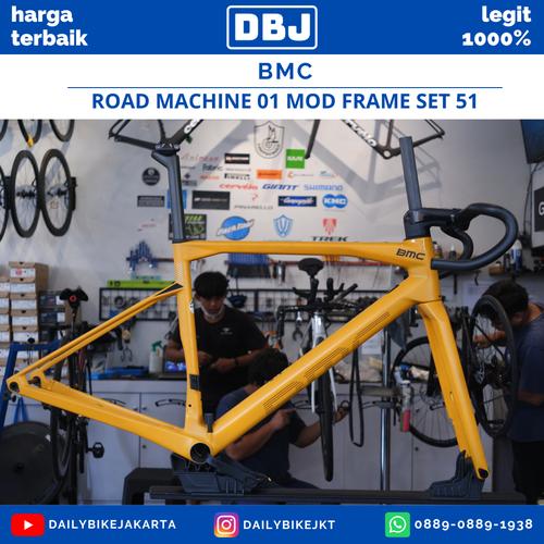 Jual FRAMESET SEPEDA ROADBIKE BMC ROADMACHINE 01 MOD DISC BRAKE 51 ...