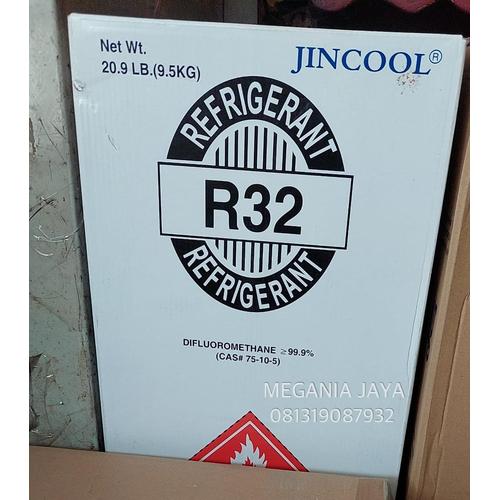 Jual FREON AC R32 JINCOOL TABUNG 9.5 KG. FREON R32 - Jakarta Utara ...