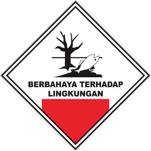 Jual Sticker LIMBAH B3 | BEBAHAYA BAGI LINGKUNGAN - 10x10, Vinyl - Kota ...
