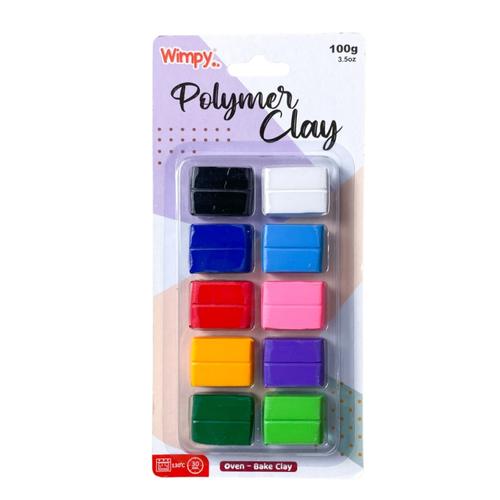 Jual Wimpy Polymer Clay Tanah Liat Kerajinan Tangan Plastisin Bahan ...