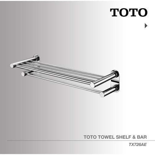 Promo TOTO Towel Bar TX726AE | Gantungan Handuk - Gantungan Baju Cicil ...