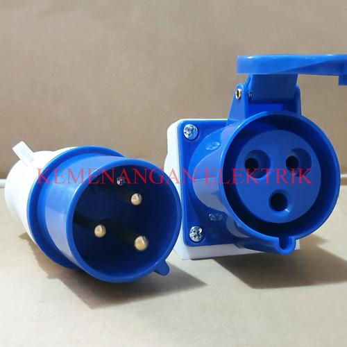 Jual FORT SURFACE SOCKET MOUNTING + PLUG 3 PIN 2 PHASE 32A SET ...
