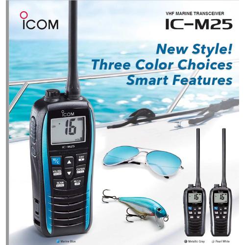Jual HT Icom Marine VHF IC M25 M-25 Made In Japan Walky Talky Single ...