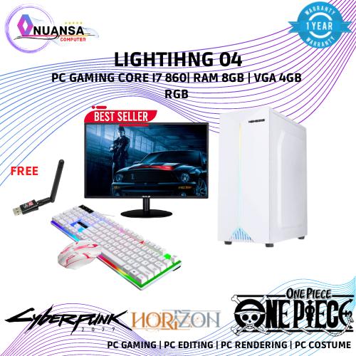 Jual Pc Gaming editing core i7 fullset siap pakai - Kota Bandung - NuansaComputer | Tokopedia