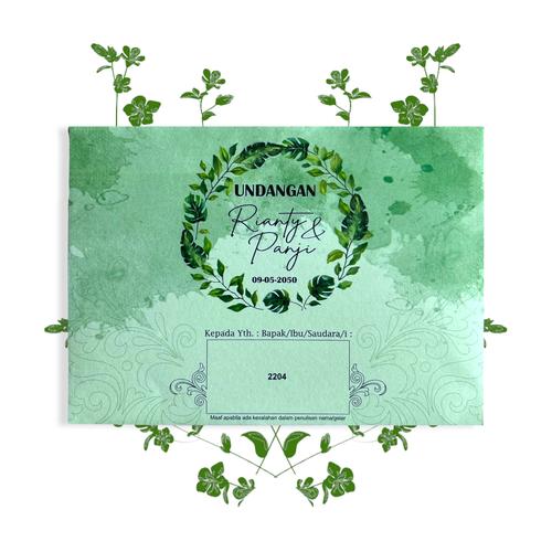 Jual Blangko Undangan Kosong Pernikahan Erba Kartu BLANKO Simple 2204 ...
