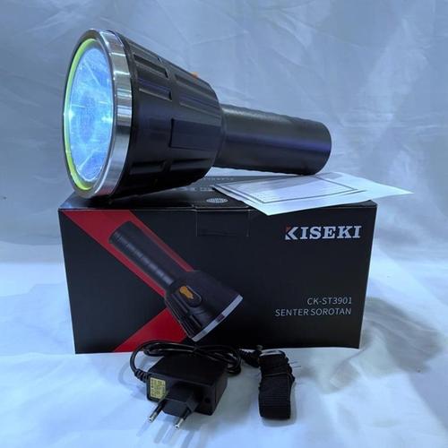 Jual KISEKI Senter Tangan Sorot 100W Cas Super Jumbo Besar Terang LED ...