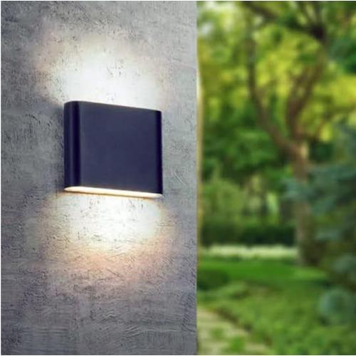 Jual lampu dinding LED 2 lampu outdoor 2arah warm white minimalist - 2 ...