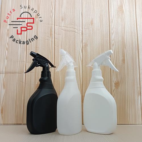 Jual botol spray triger 500ml slim hdpe/botol big triger 500ml slim neck 28 - Natural - Kab ...