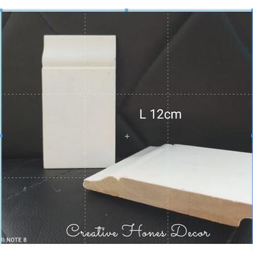 Jual PLINT LANTAI PROFIL KAYU LIST DINDING WALL MOLDING PANEL 12CM ...