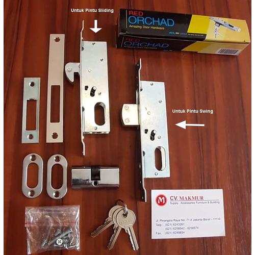 Jual Kunci Pintu Aluminium Orchard / Aluminium Lock - Pintu Swing ...