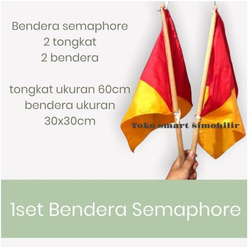 Jual BENDERA SEMAPHORE /SEMAPUR / SEMAFOR / BENDERA PRAMUKA - Kota ...