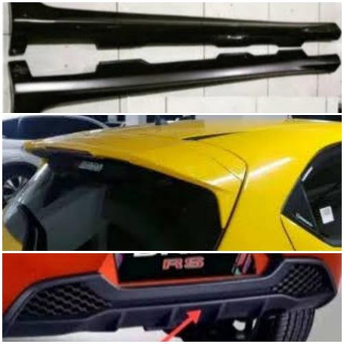 Jual Paket diffuser, spoiler dan side skirt all new brio model original ...