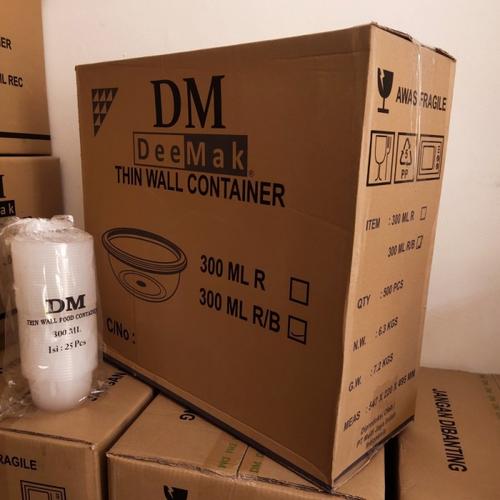 Jual THINWALL MANGKOK BULAT 300 ML RB - 300ML ROUND BULAT - 500 pcs ...
