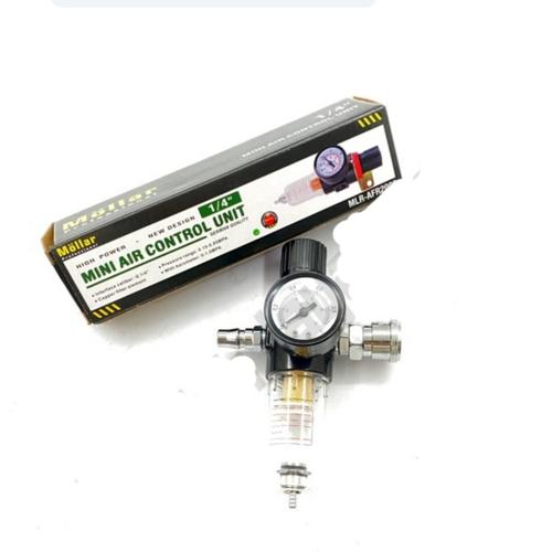 Jual mollar mini air control unit 1/4" filter kompresor udara regulator ...