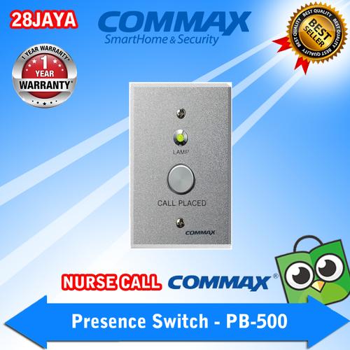 Jual Presence Switch Nurse Call COMMAX PB-500 - Tanda Kehadiran Suster ...