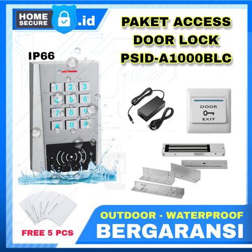 Jual Paket Access Door Lock Kanasecure A1000BLC Waterproof Akes Pintu ...