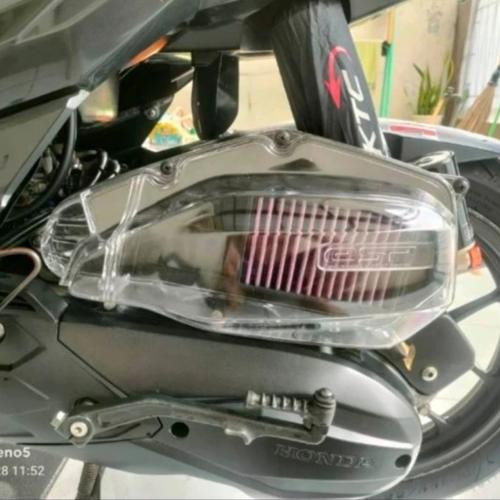 Jual Cover tutup Filter Transparan VARIO 125 150 - Clear - Bening ...