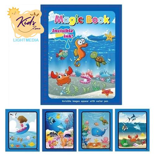 Jual magic water book Mewarnai dengan Air / Buku Mewarnai Ajaib ...