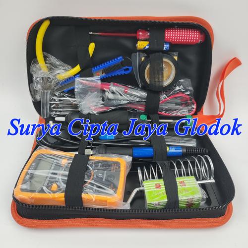 Jual Tool kit iron kit 110V 60 wat perlengkapan solder lengkap ...