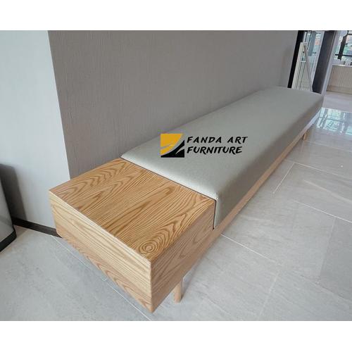 Jual Bangku Sofa Minimalis Jati / Bangku Minimalis / Kursi Sofa Nyaman ...