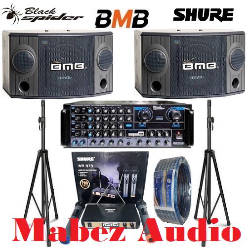 Jual Paket Sound System Karaoke Full BMB Speaker 8 Inch + Ampli BMB Ori ...