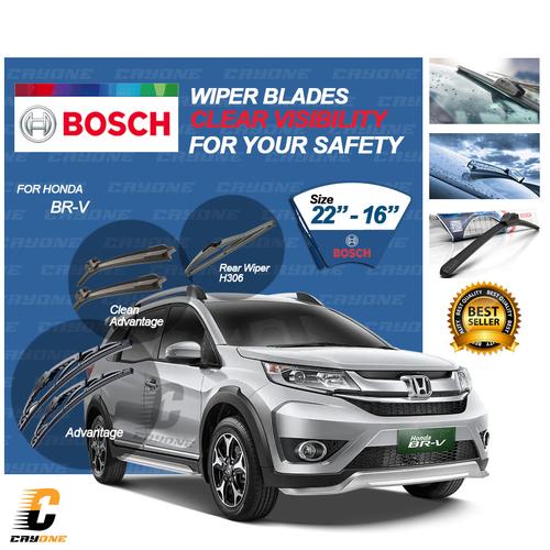Jual BOSCH Wiper Blade HONDA BRV H306 1 Set 22 - 16 inch - BCA (Clear ...