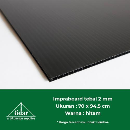 Jual Impraboard Hitam 2 mm 70 x 94,5 cm - Infraboard - Papan Plastik ...